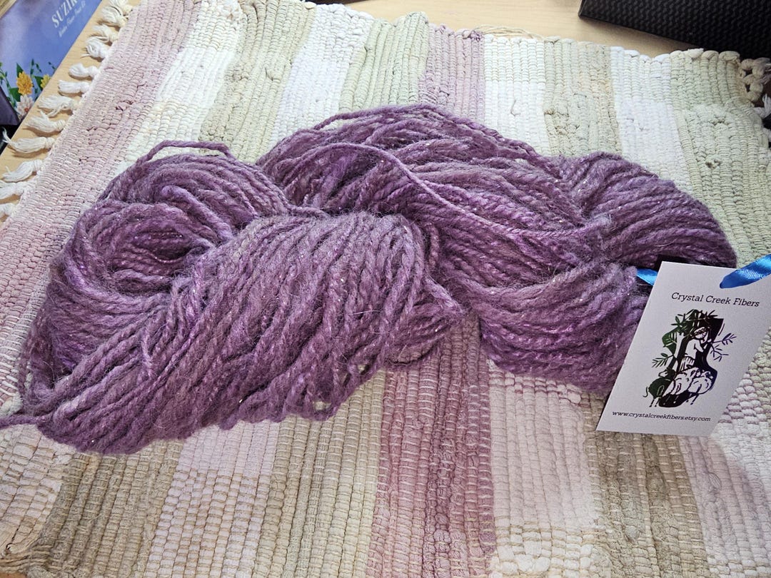 Handspun Yarn Merinoangora Angelina MAA83 - Etsy
