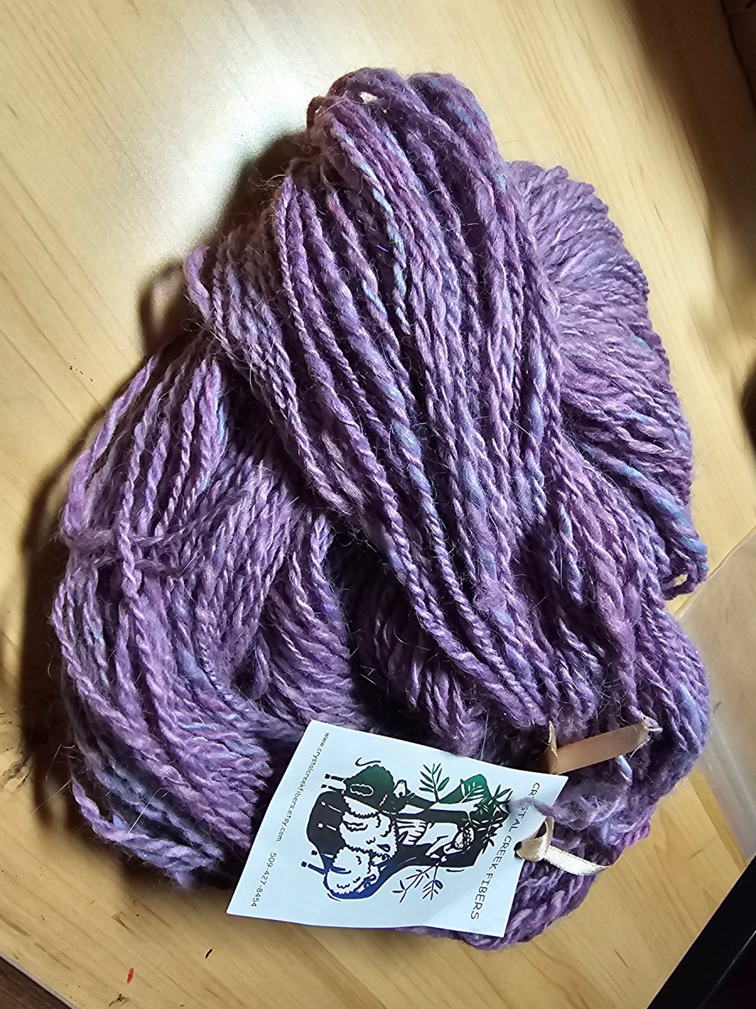 Merino Alpaca Silk Angora Angelina Handspun Yarn AMS65 - Etsy