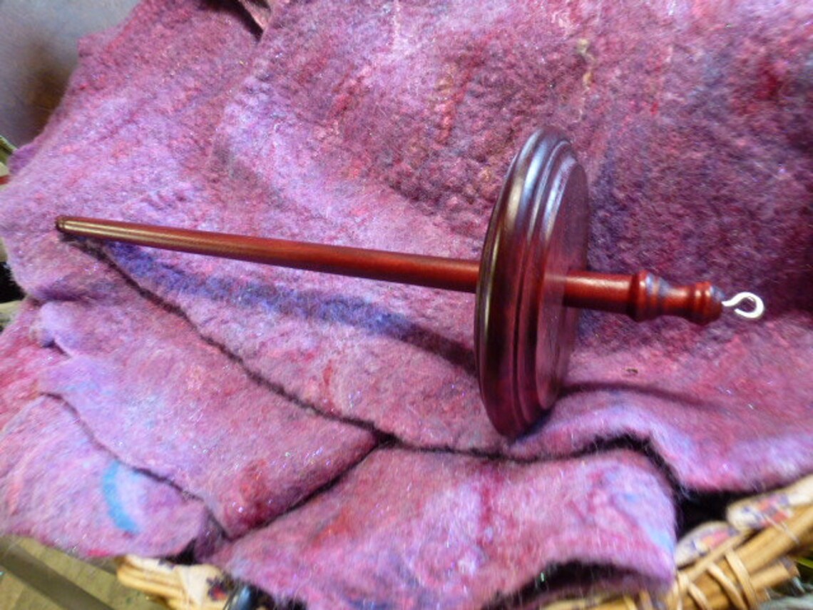 Kromski Drop Spindle Includes Instructions Bonus Wool - Etsy