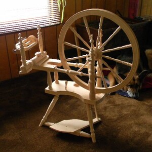 The Polonaise Spinning Wheel by Kromski Unfinished Free Ship Bonus - Etsy