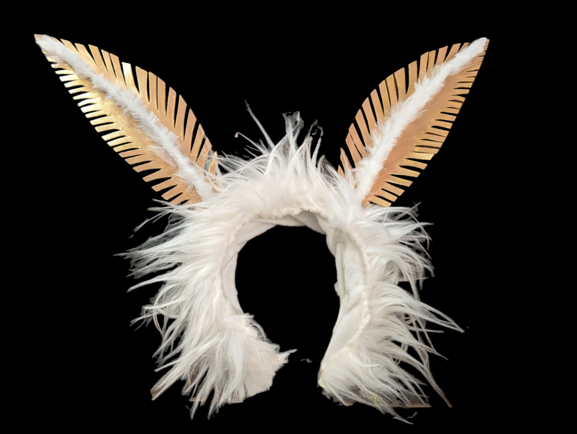 Super Fluffy Moth Headdress Adult/teen Costume. Luna Moth Cosplay ...