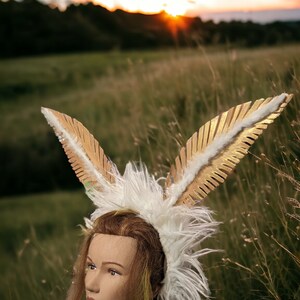 Super Fluffy Moth Headdress Adult/teen Costume. Luna Moth Cosplay ...