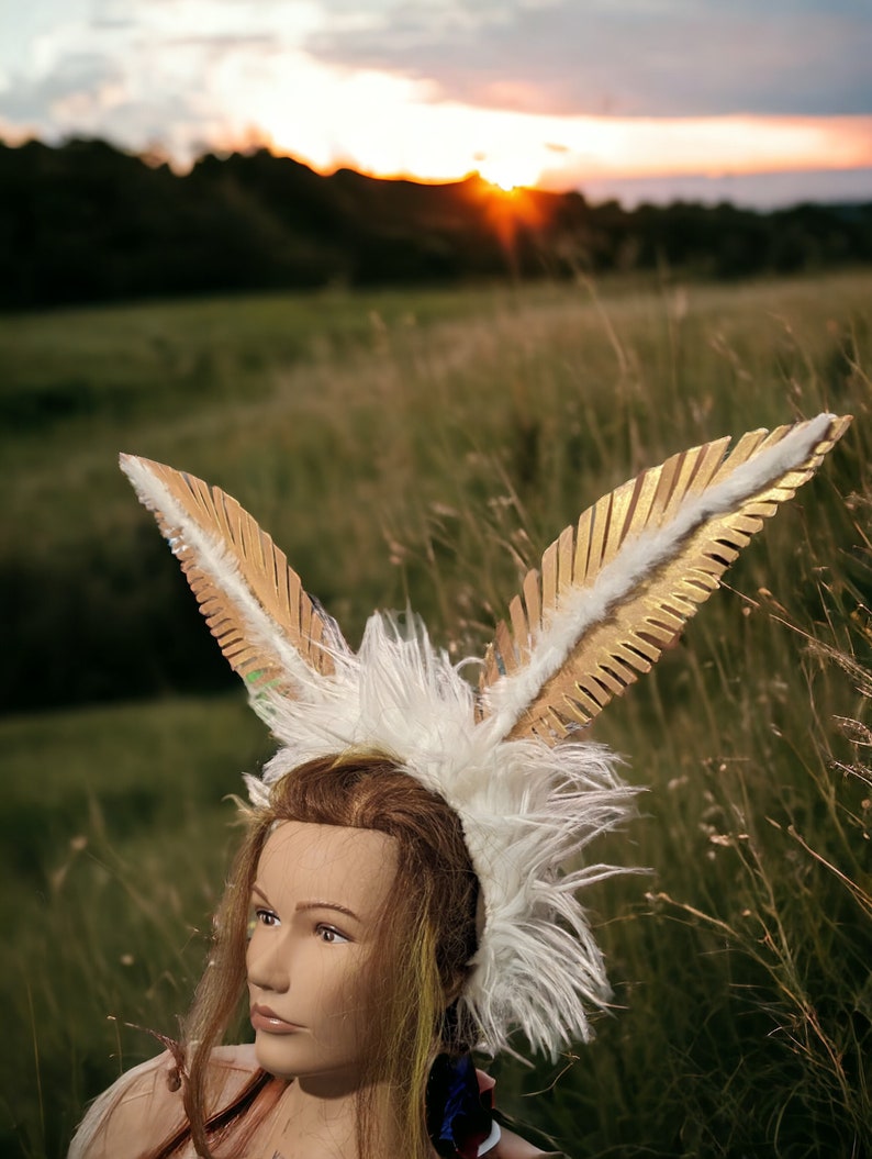 Super Fluffy Moth Headdress Adult/teen Costume. Luna Moth Cosplay ...