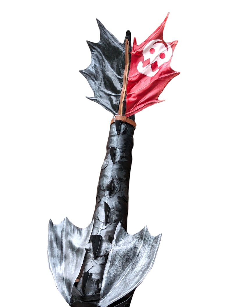 Leather 4' Long Toothless Inspired Dragon Tail Costume.dragon Tail ...