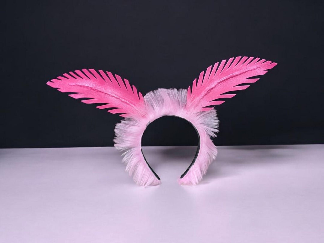 Pink Rosey Maple Moth Antenna. Animal Ears. Cute Headband. Ren Fair ...