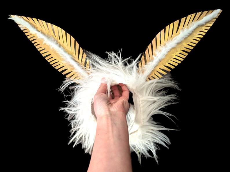 Super Fluffy Moth Headdress Adult/teen Costume. Luna Moth Cosplay ...