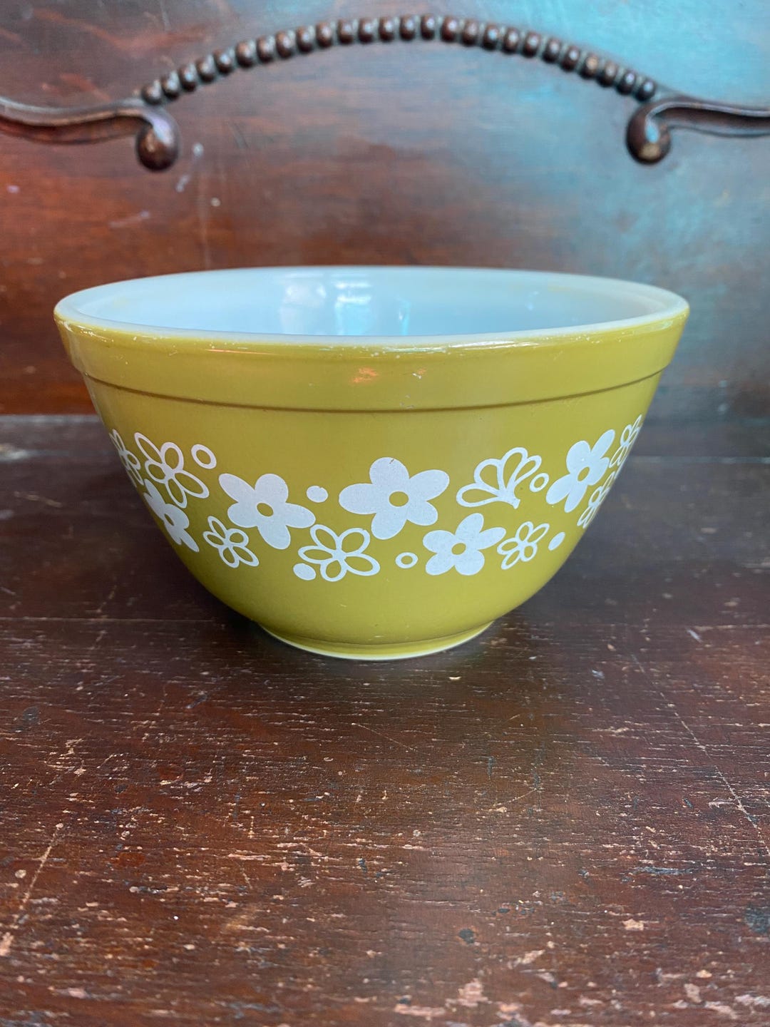 Vintage Pyrex Crazy Daisy Mixing Bowl | 1.5 Pint #401 - Etsy