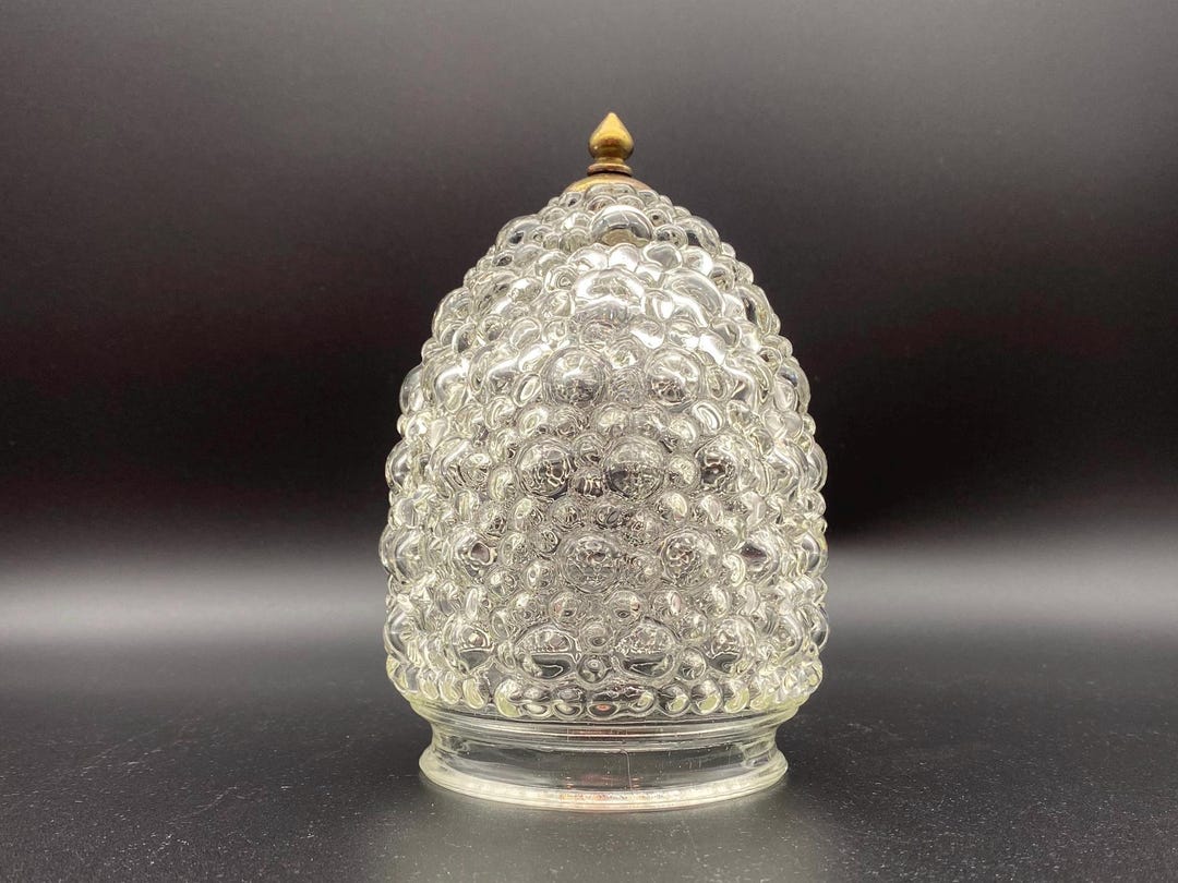 Antique | Acorn Shaped | Bubble Glass | Flush Mount | Light Shade ...
