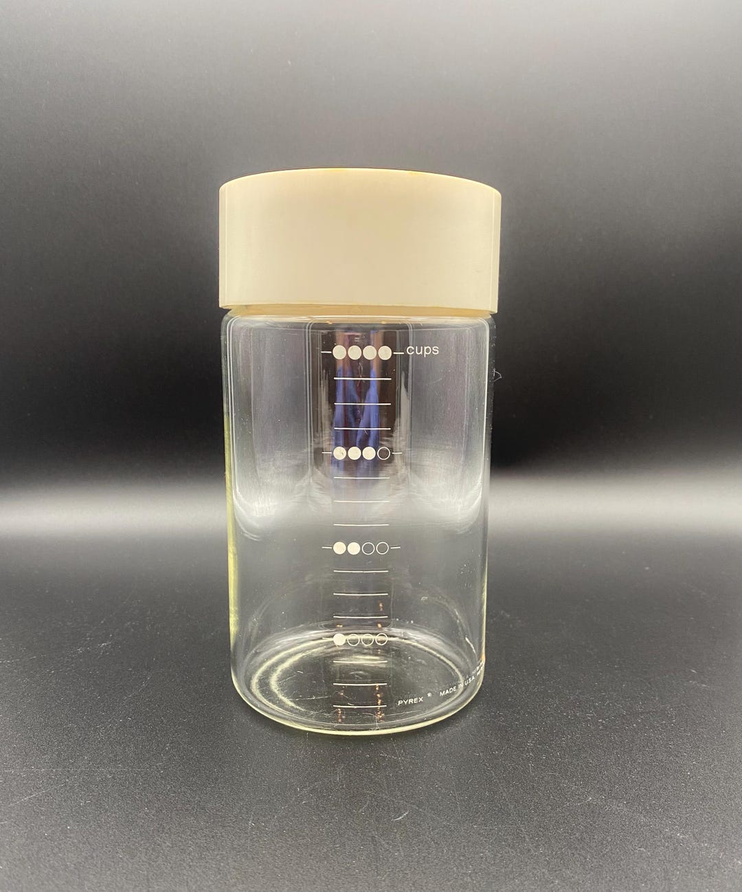 Vintage PYREX | Glass Storage | Canister | 4 Cups | FREE Shipping ...