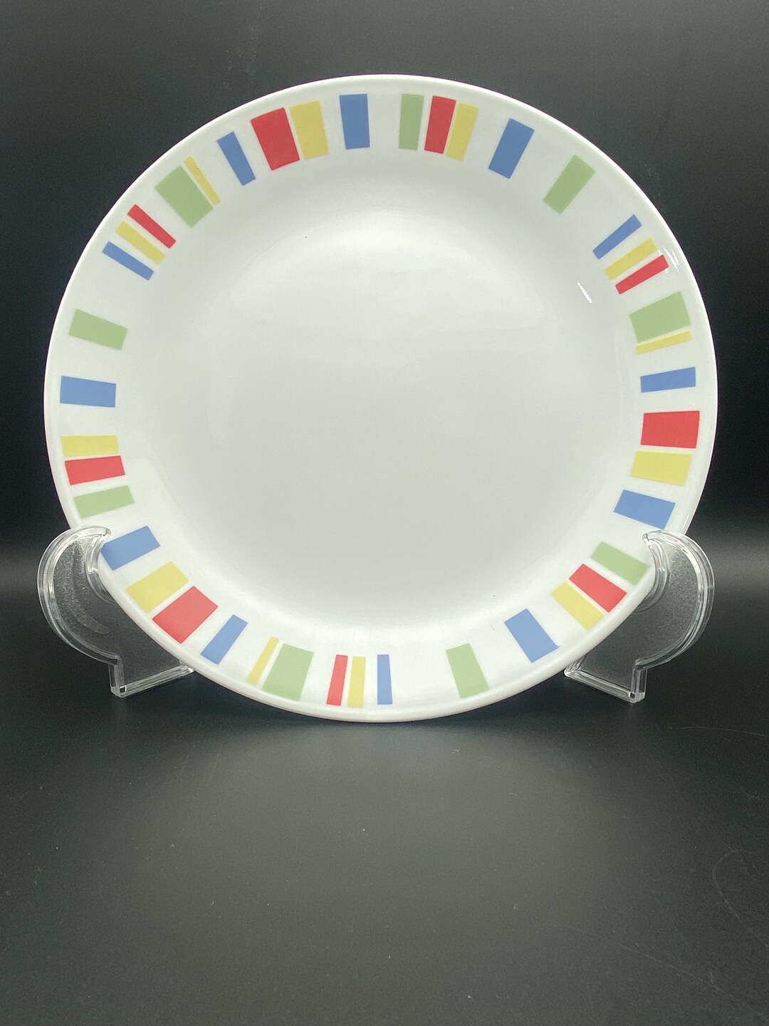 CORELLE | MEMPHIS | 10” Dinner Plates | Set of 6 | Free Shipping!!! - Etsy