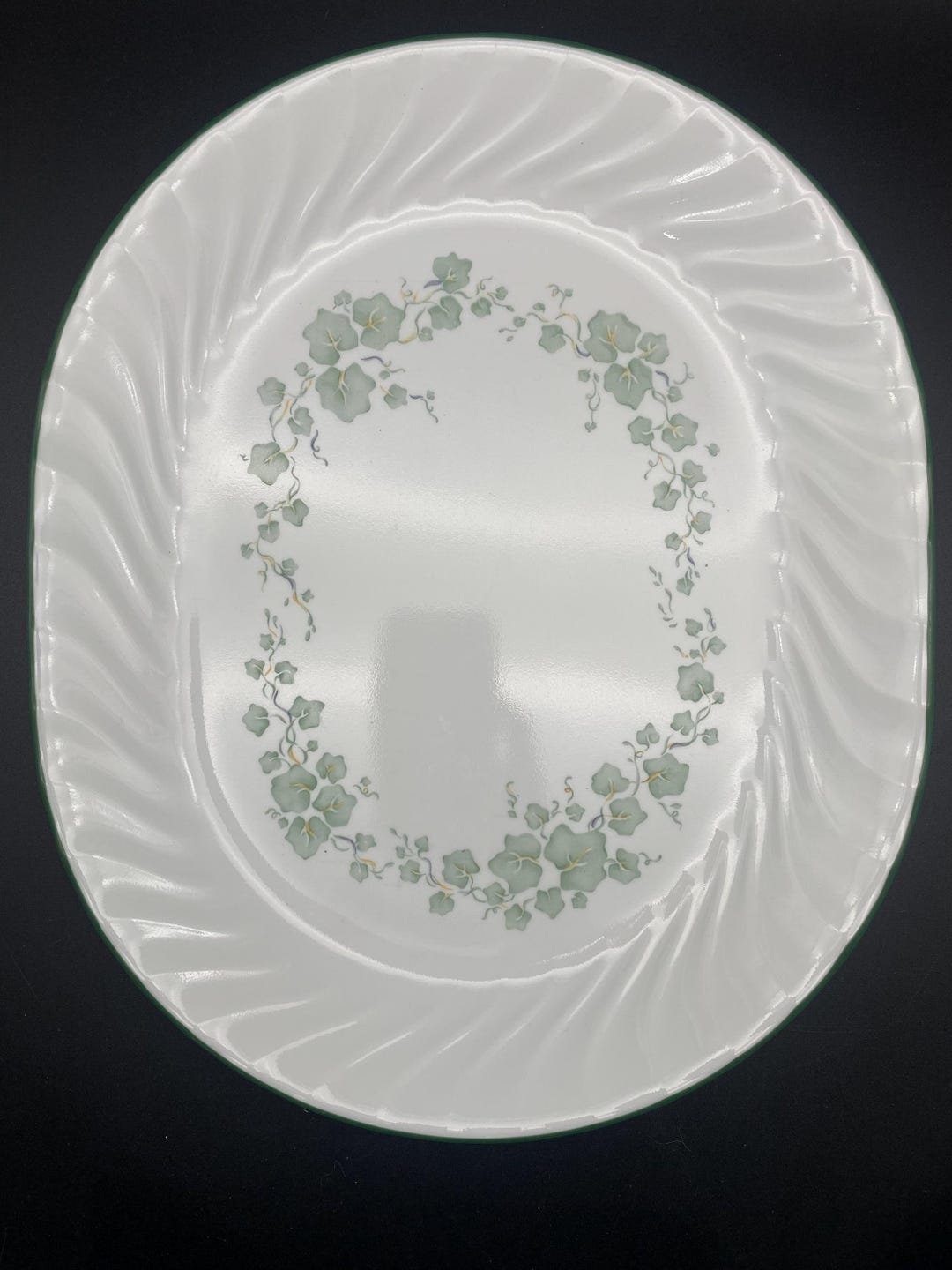 Vintage Corelle CALLOWAY IVY Aka Ivy Swirl Dishes COLLECTION - Open ...