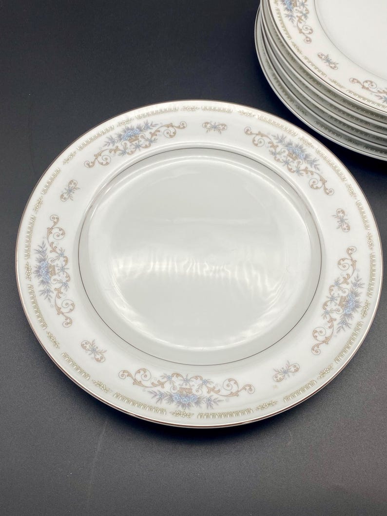 Wade | Diane | Fine Porcelain China | Plates | Set of 6 | FREE Shipping ...