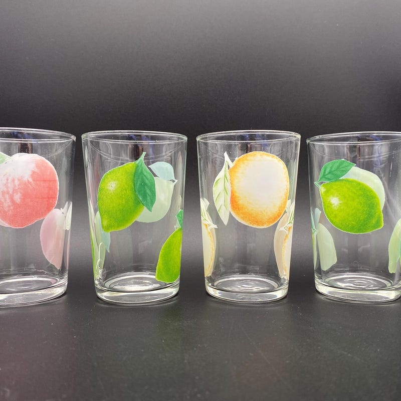 Small Juice Glasses - Etsy