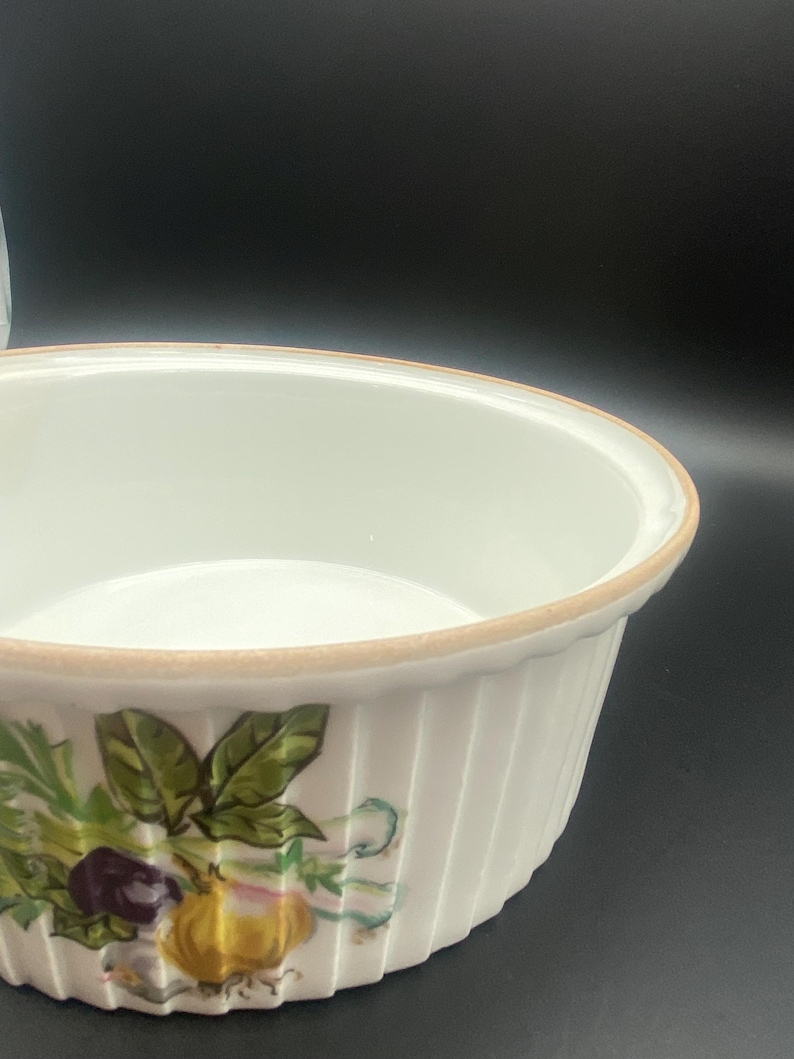 Vintage Limoges France Souffle Casserole Onion Leaf Pattern, 8” - Etsy