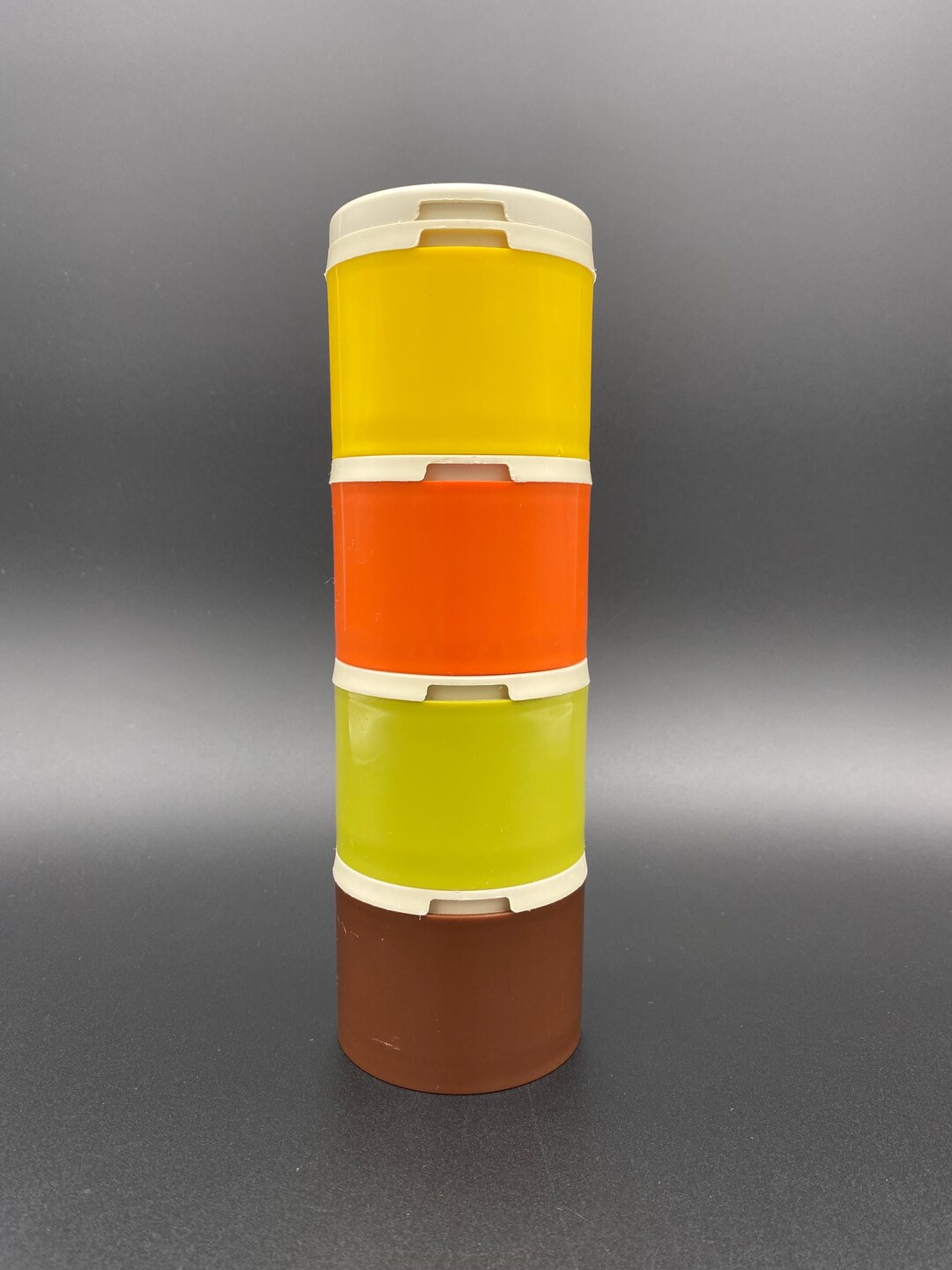 TUPPERWARE 1308 Stacking Spice Shakers Vintage FREE Shipping - Etsy