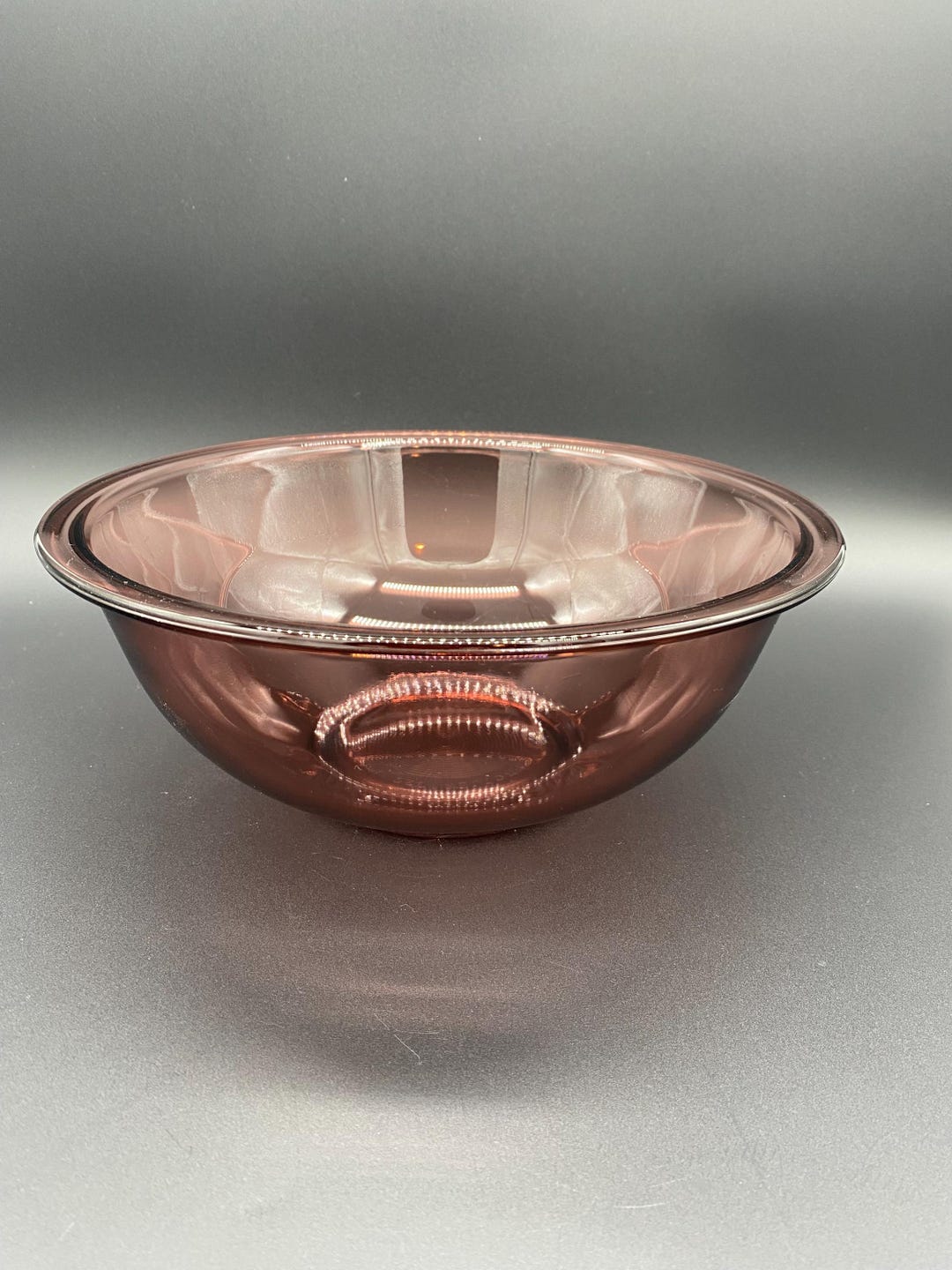 Vintage Cranberry VISIONS Pyrex Mixing Bowl | 2.5L Rimmed - Etsy