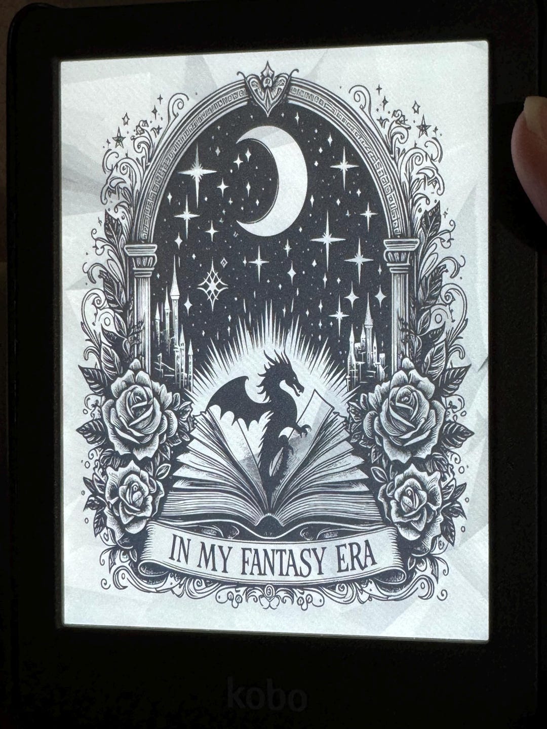 Fantasy Era Lock Screen, Instant Download, Kobo Clara Colour Ereader ...