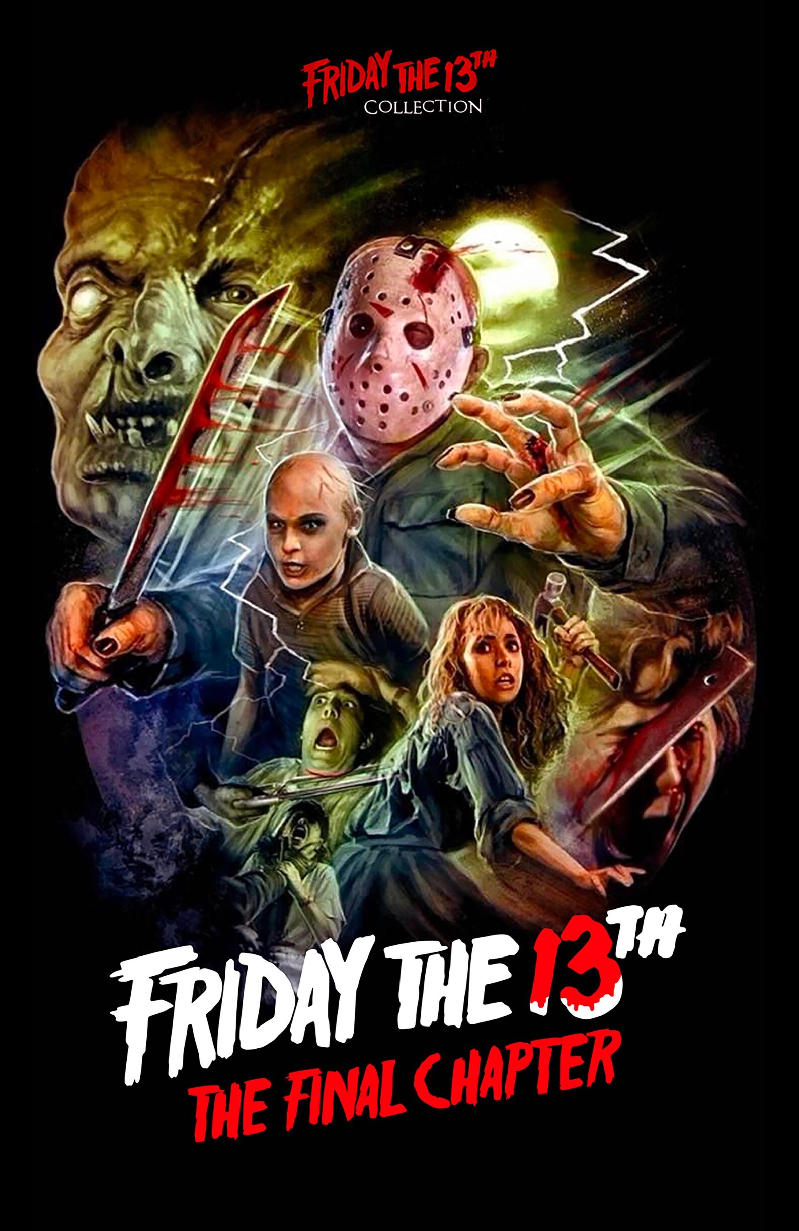 Friday the 13th the Final Chapter 1984 Movie Poster 11 X 17" Jason ...