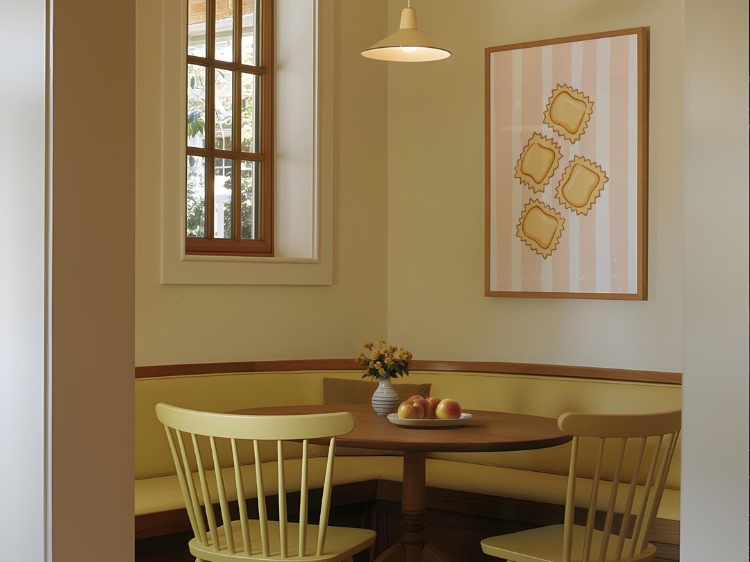 Ravioli Art Digital Download - Cute Kitchen Illustration, Printable ...