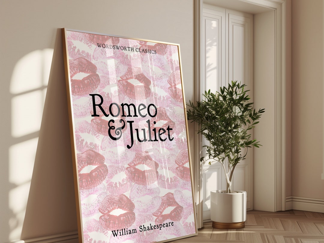 Romeo and Juliet Poster! Boho, Minimalist Prints, Modern Art, Boho ...