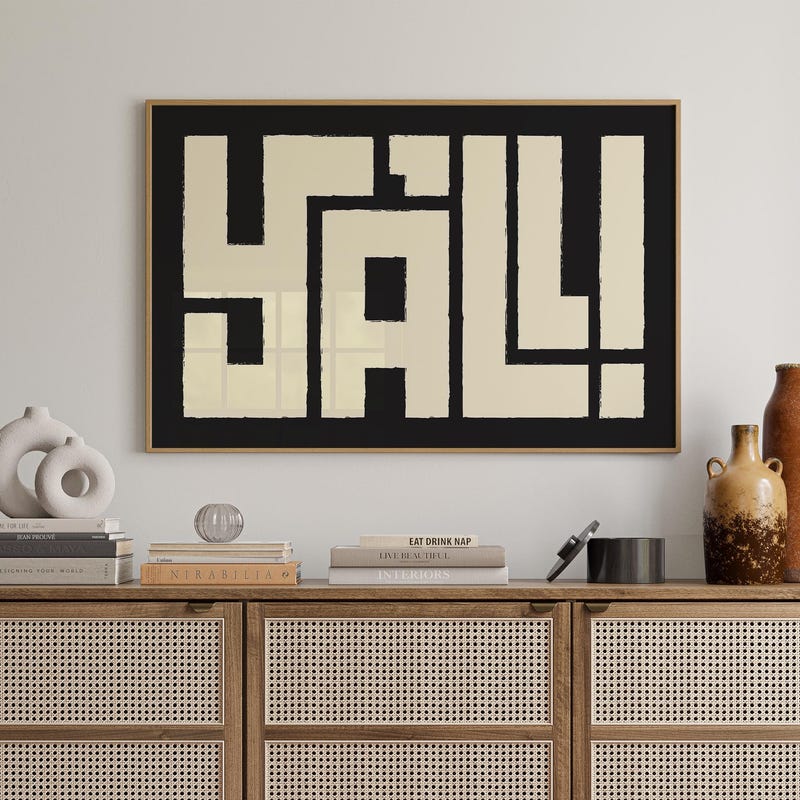 Typography Wall Art - Etsy