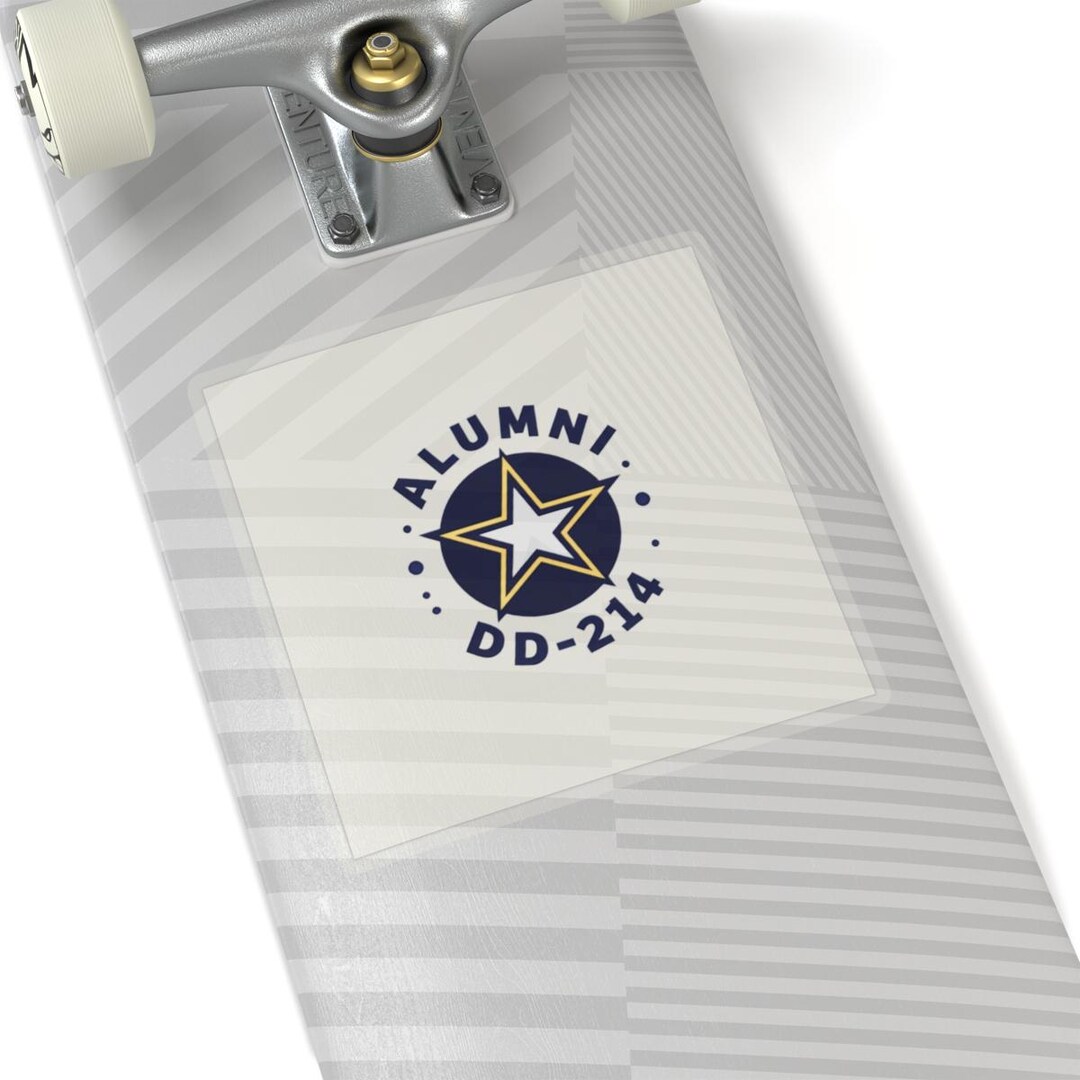 Army DD-214 Alumni Stickers, Military Veteran Graduation Gift, Laptop ...