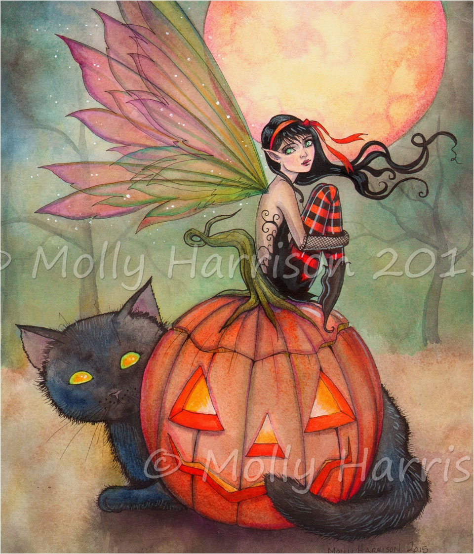 Halloween Fairies Wallpaper