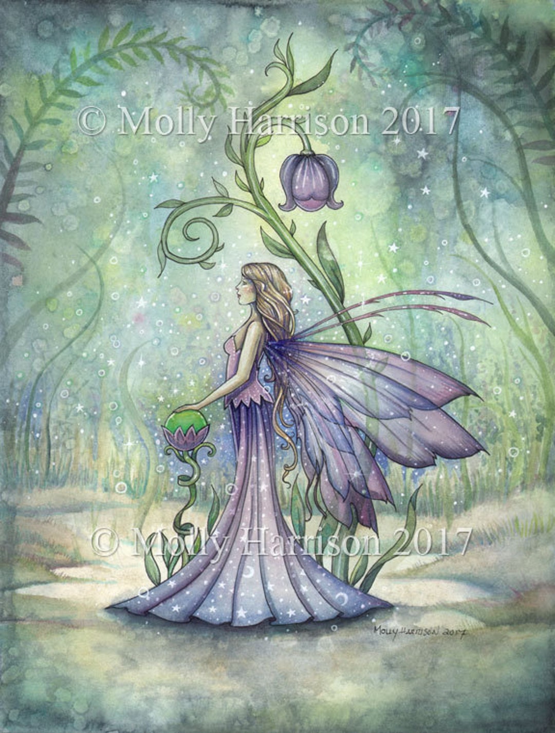 Fairy Art Print - Early Spring - Fine Art Giclee Print by Molly ...