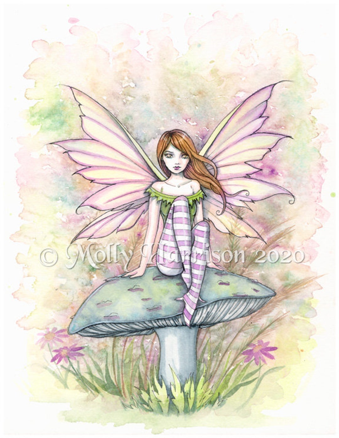 Little Spring Fae - Fairy Print - Fairy Art by Molly Harrison - Fantasy ...