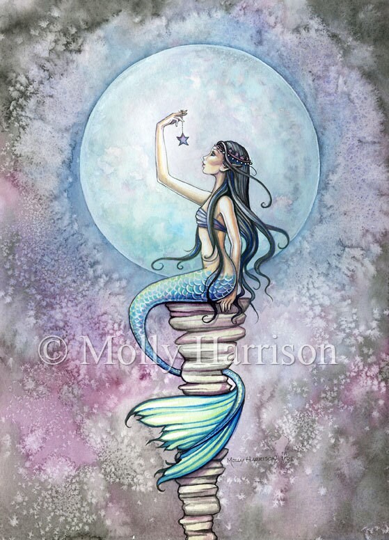 Mermaids Watercolor Paintings Tumblr