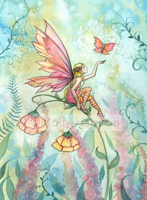 Fairies And Flowers