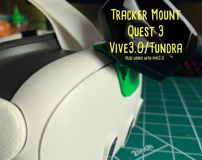Meta Quest 3 Tracker Mount (vive 3.0/2.0 & Tundra) , Full Body Tracking ...