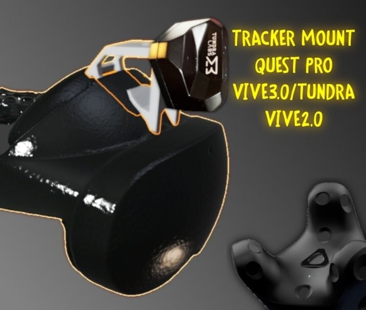 Meta Quest Pro Tracker Mount (vive 3.0/2.0 & Tundra) , Full Body ...