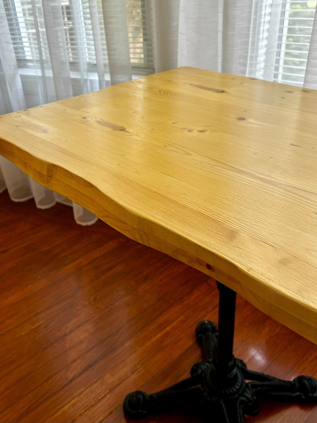 Pine Wood Slab Style Table Tops for Restaurants, Cafes, Bars, Bistros ...