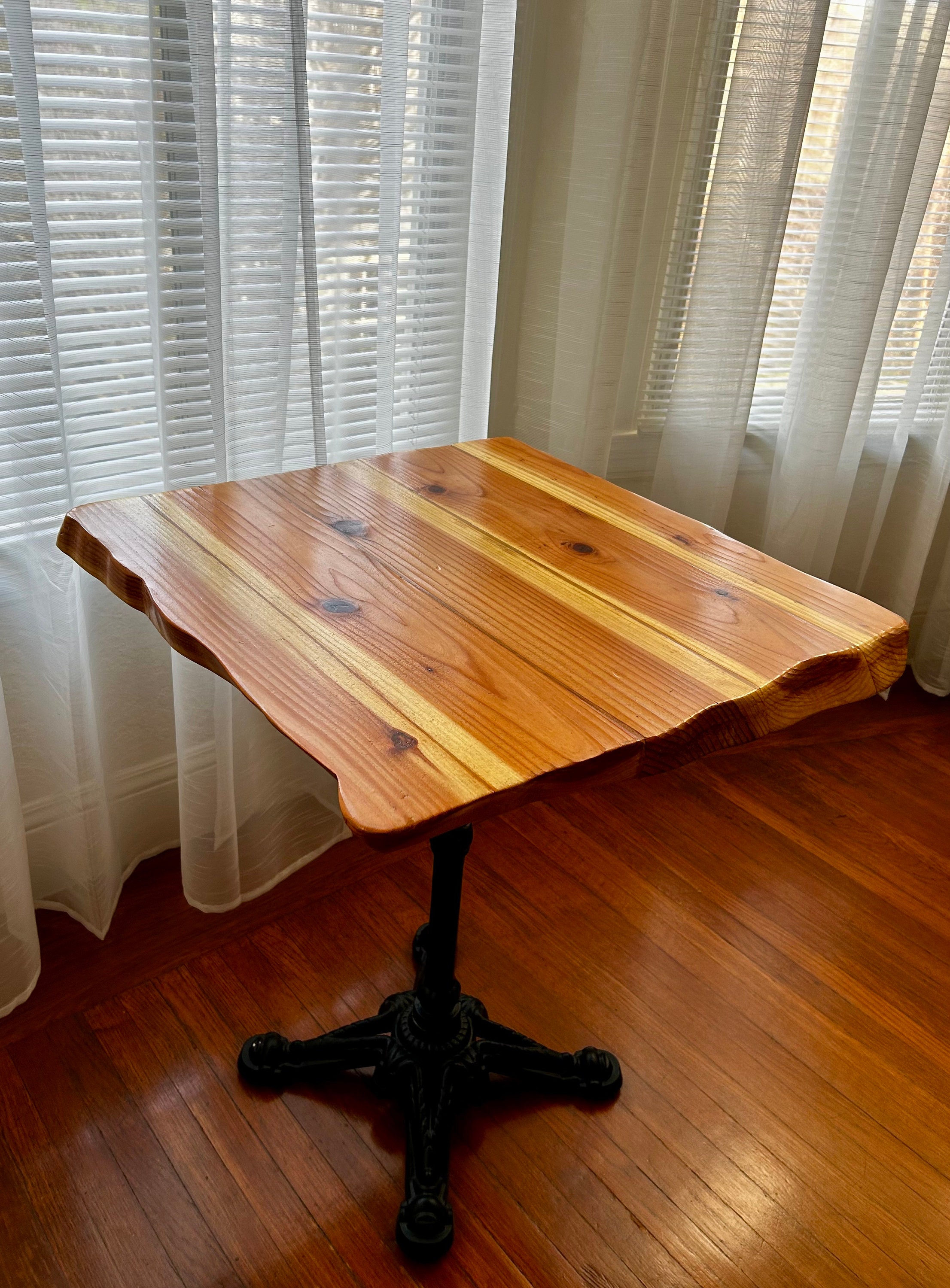 Redwood Slab Style Table Tops for Restaurants, Cafes, Bars, Bistros ...