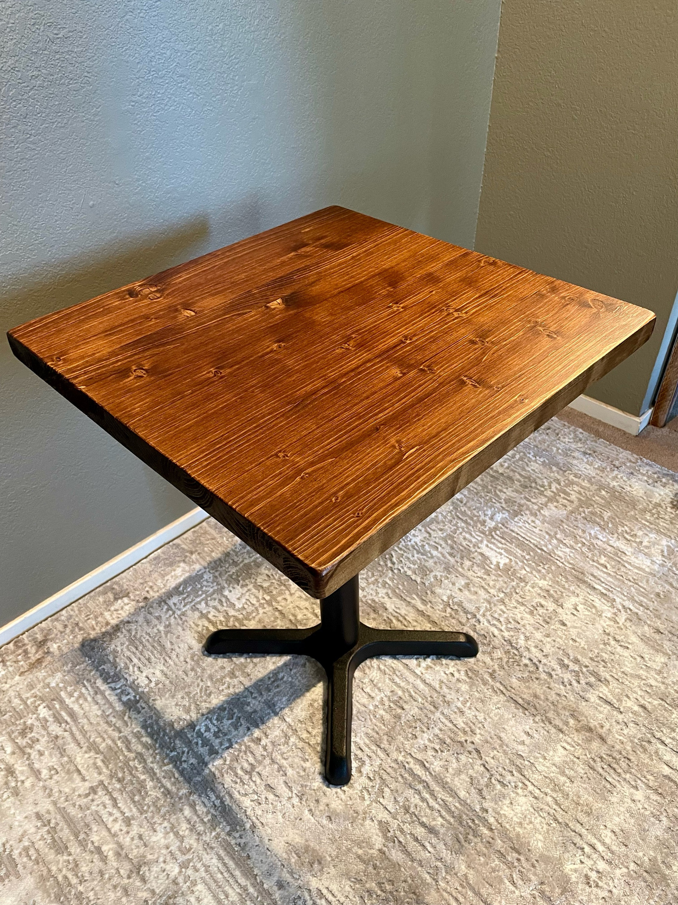 Pine Wood Slab Style Table Tops for Restaurants, Cafes, Bars, Bistros ...