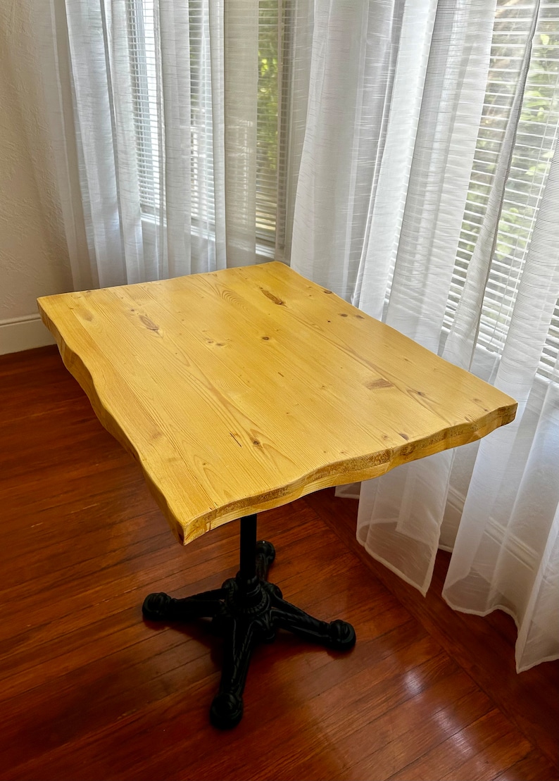 Pine Wood Slab Style Table Tops for Restaurants, Cafes, Bars, Bistros ...