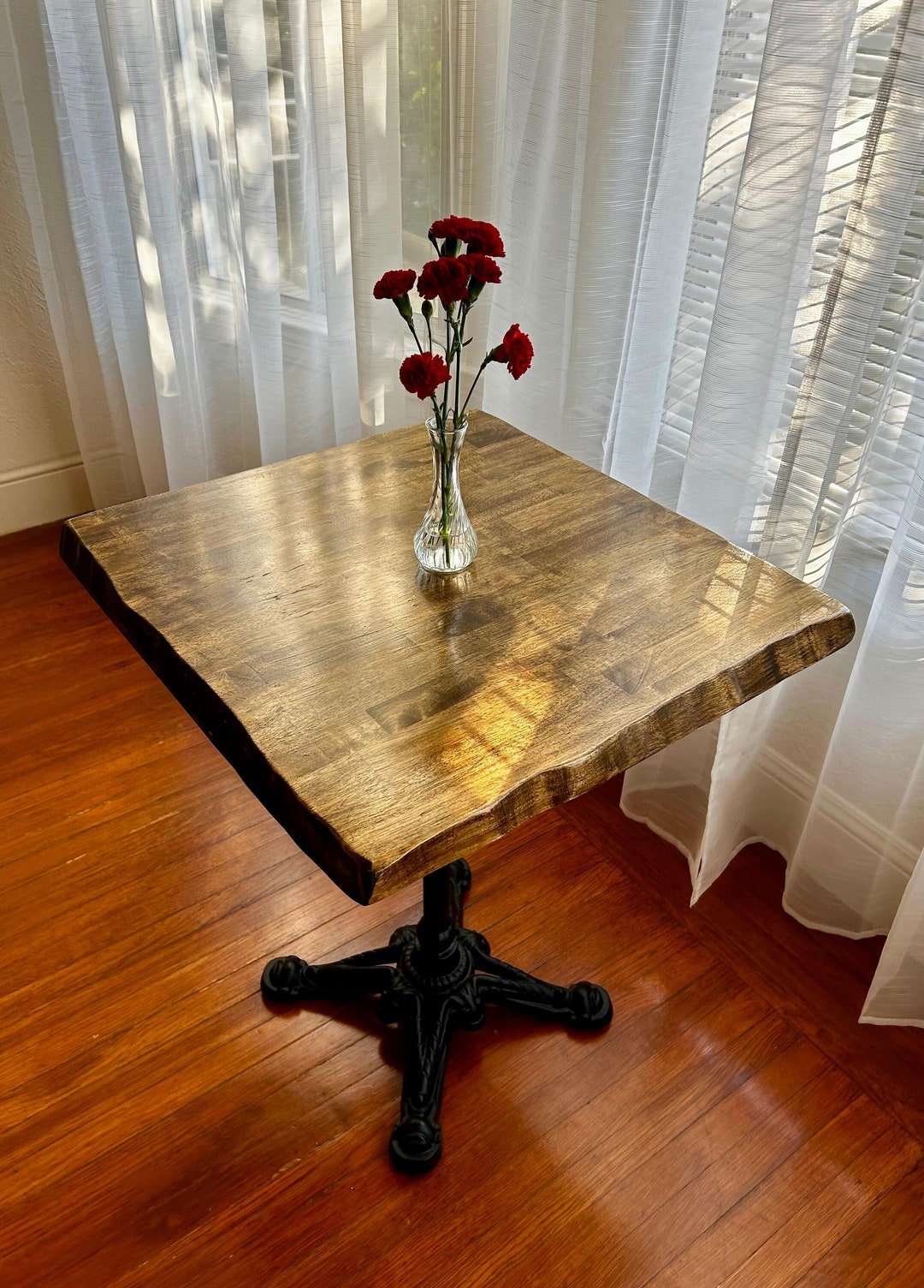 Hevea Wood Butcher Block Slab Style Table Tops for Restaurants, Cafes ...