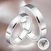 Sterling Silver Couple Rings,matching Rings, Couple Ring Simple Smooth ...