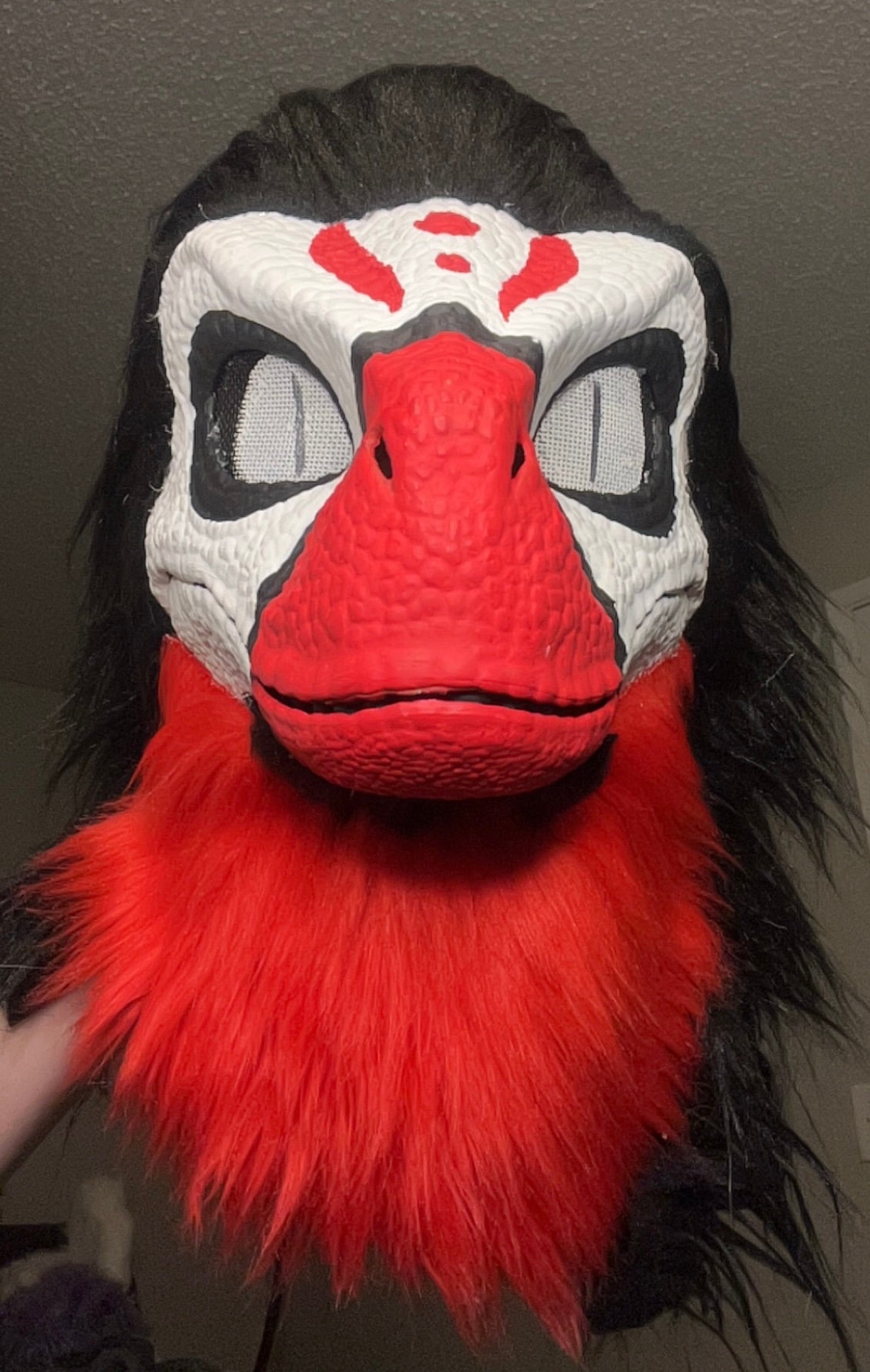 Raptor Mask Fursuit Head - Etsy