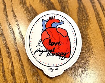 The Physical Therapy Glossy Sticker Set - Etsy