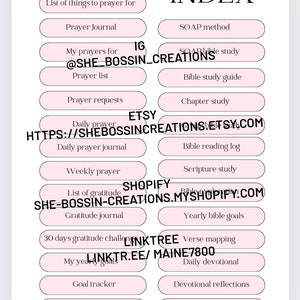Prayer Journal - Etsy