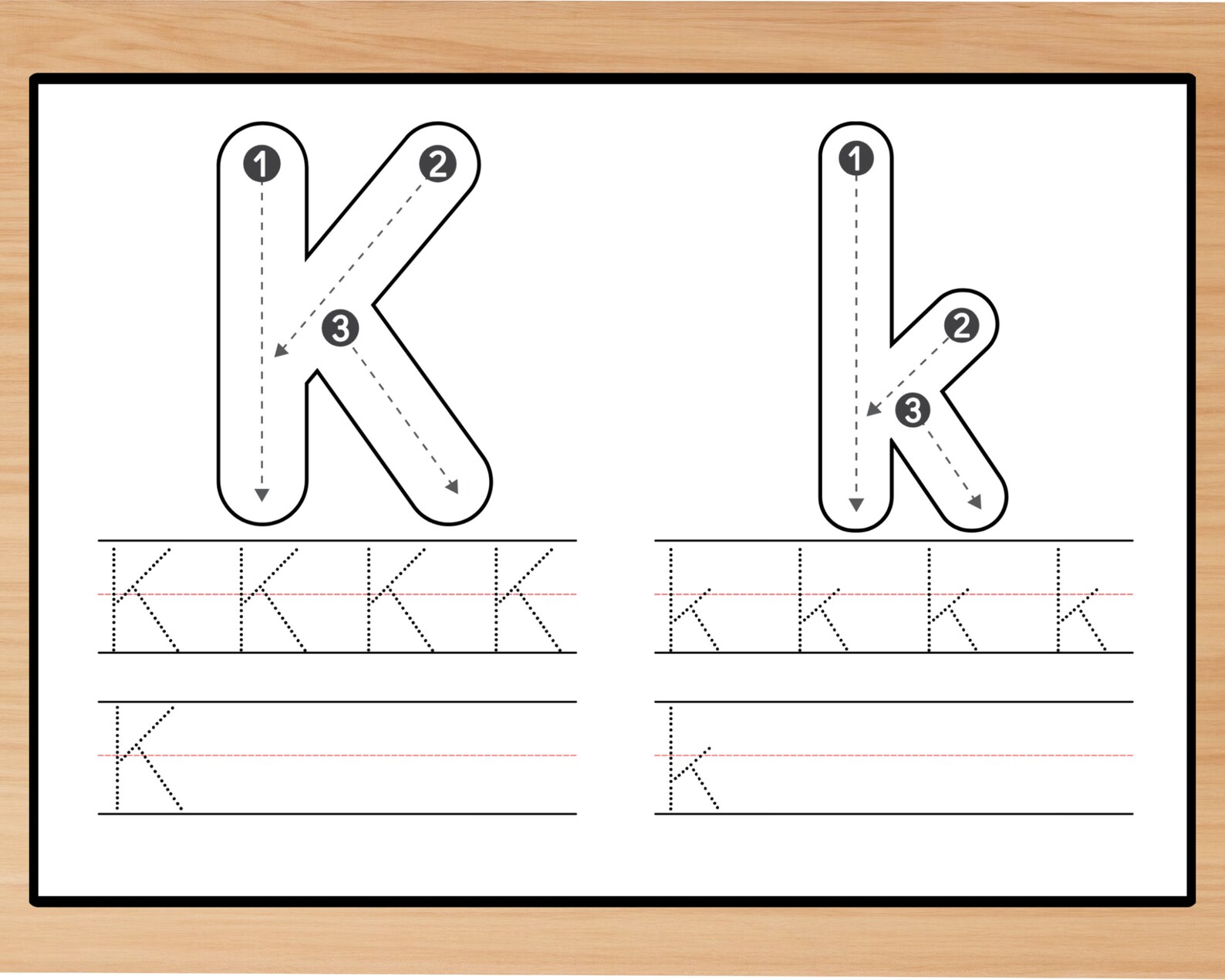 Traceable Alphabet Letters, Printable Letter Tracing Worksheets ...