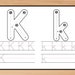 Traceable Alphabet Letters, Printable Letter Tracing Worksheets ...