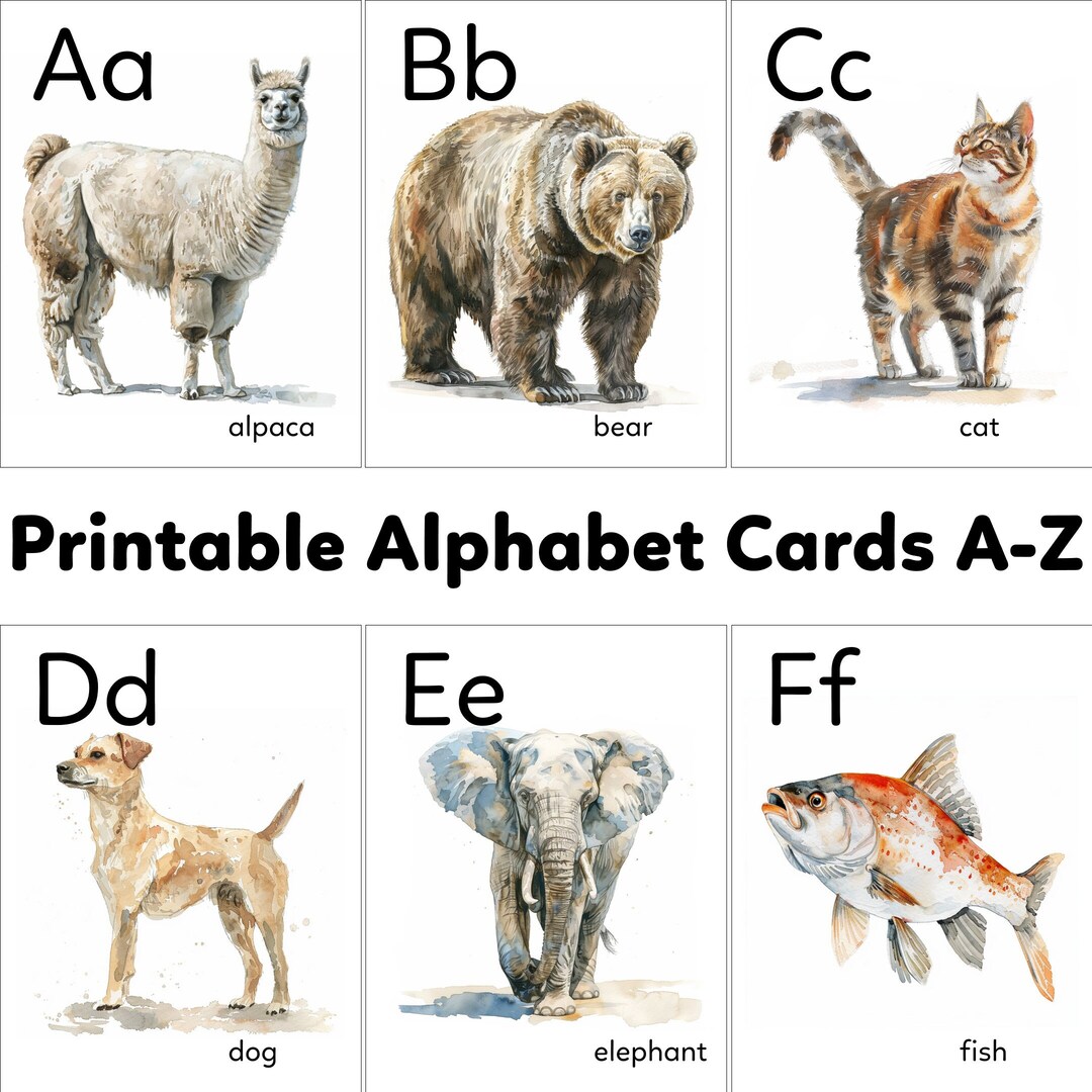 Phonetic Alphabet Flashcards Poster Abc Phonics Homeschooling Preschool ...