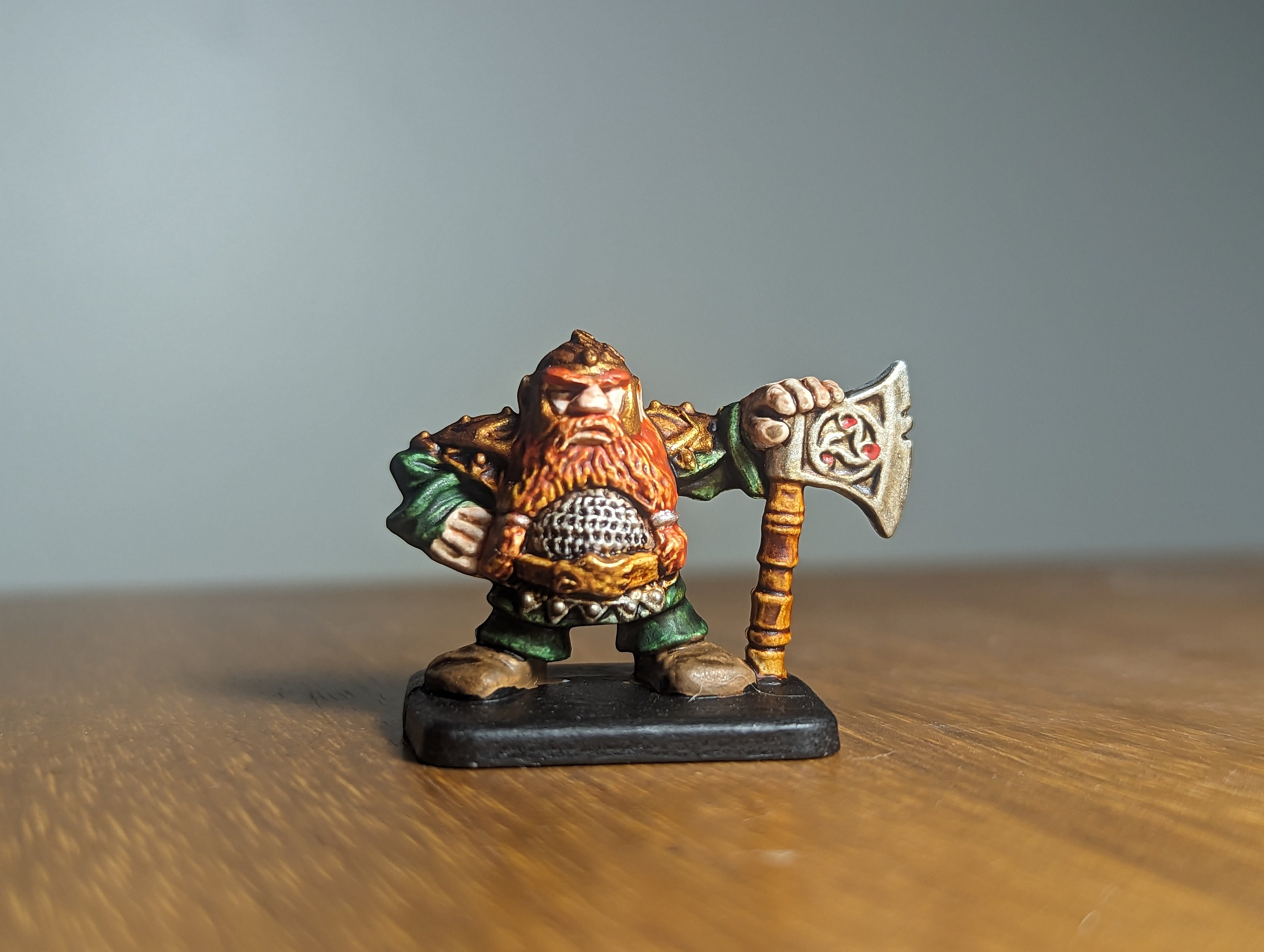 Vintage Heroquest Dwarf Painted Miniature - Etsy