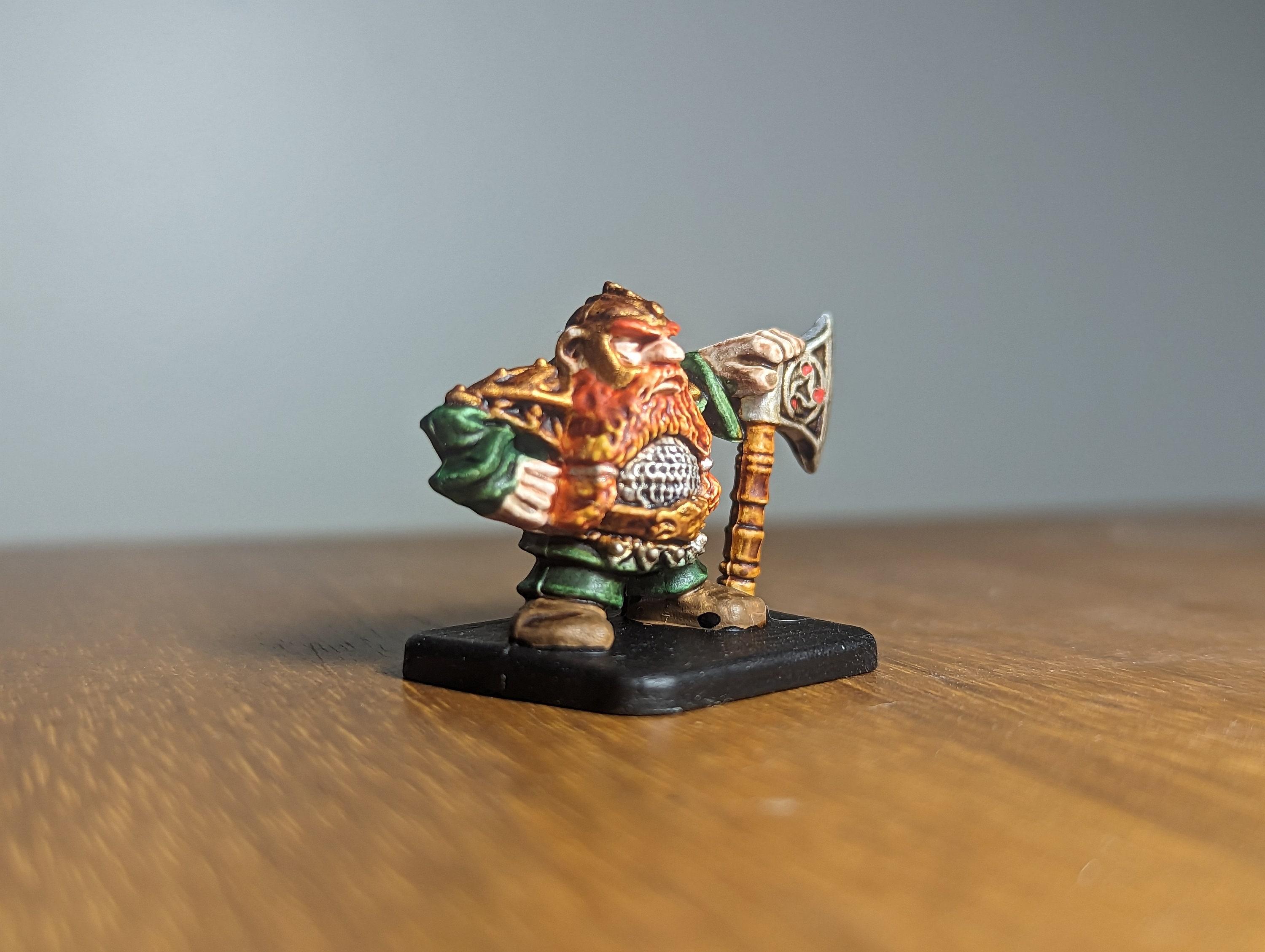 Vintage Heroquest Dwarf Painted Miniature - Etsy