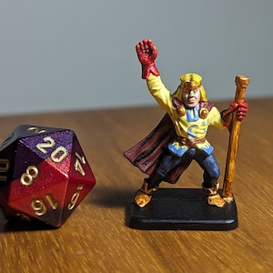 Vintage Heroquest Wizard Painted Miniature - Etsy