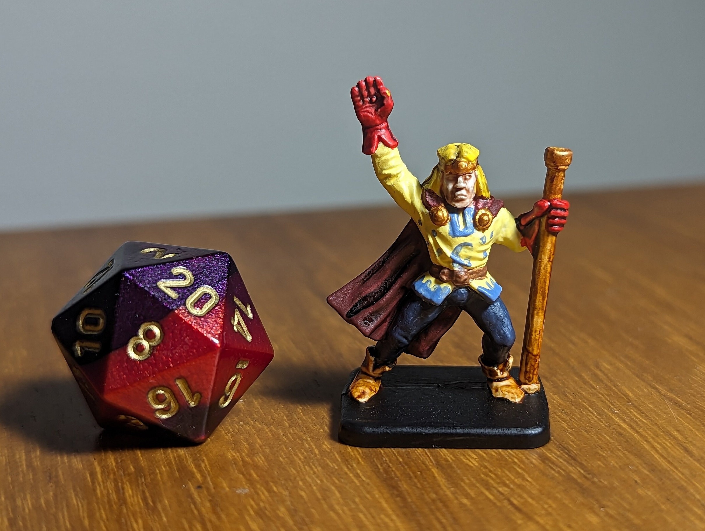 Vintage Heroquest Wizard Painted Miniature - Etsy