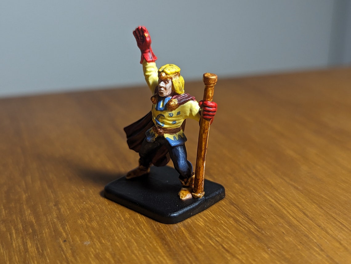 Vintage Heroquest Wizard Painted Miniature - Etsy